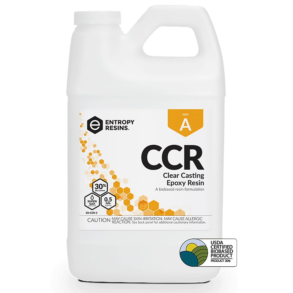 ER-CCR-2 RESINA EPOXY CLEAR CASTING PARTE A – 1.89 L - ENTROPY RESINS ...