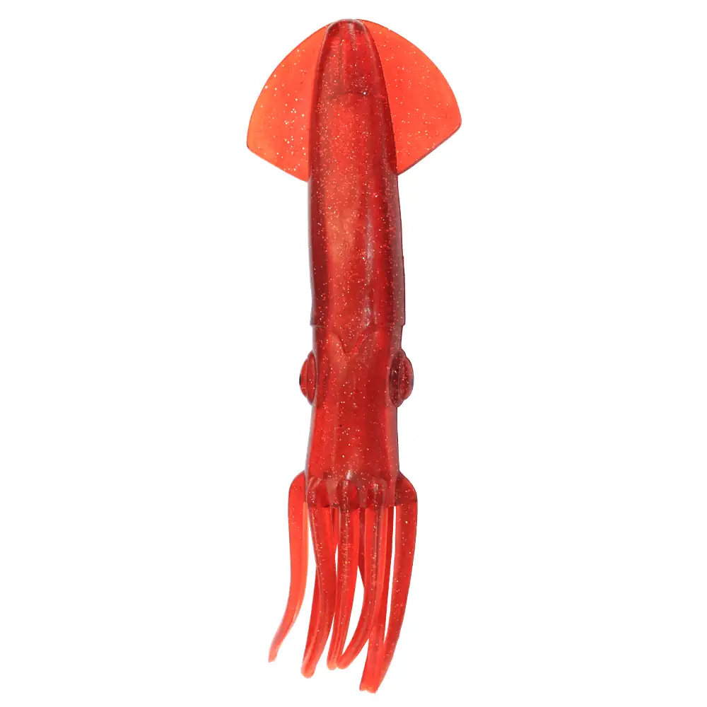 FR122 CALAMAR 9” - COLOR ROJO – FISH RAZR - Zaragoza Marine