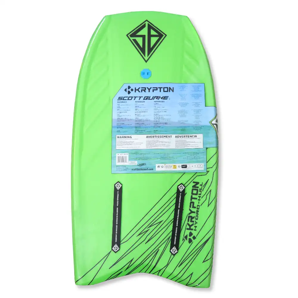 1551199 BODYBOARD KRYPTON 42” – COLOR VERDE – SCOTT BURKE - Zaragoza Marine